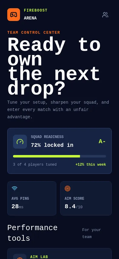 FireBoost Arena