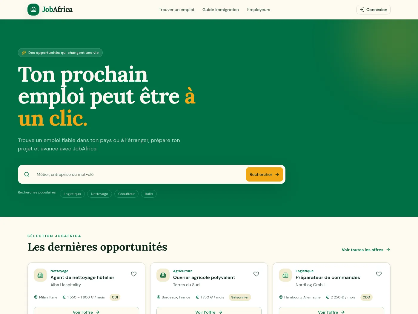 JobAfrica Web App