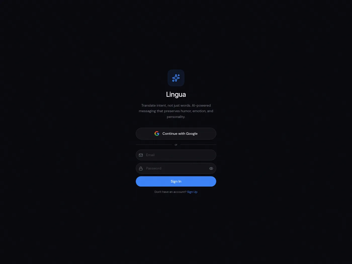 Lingua AI Messenger