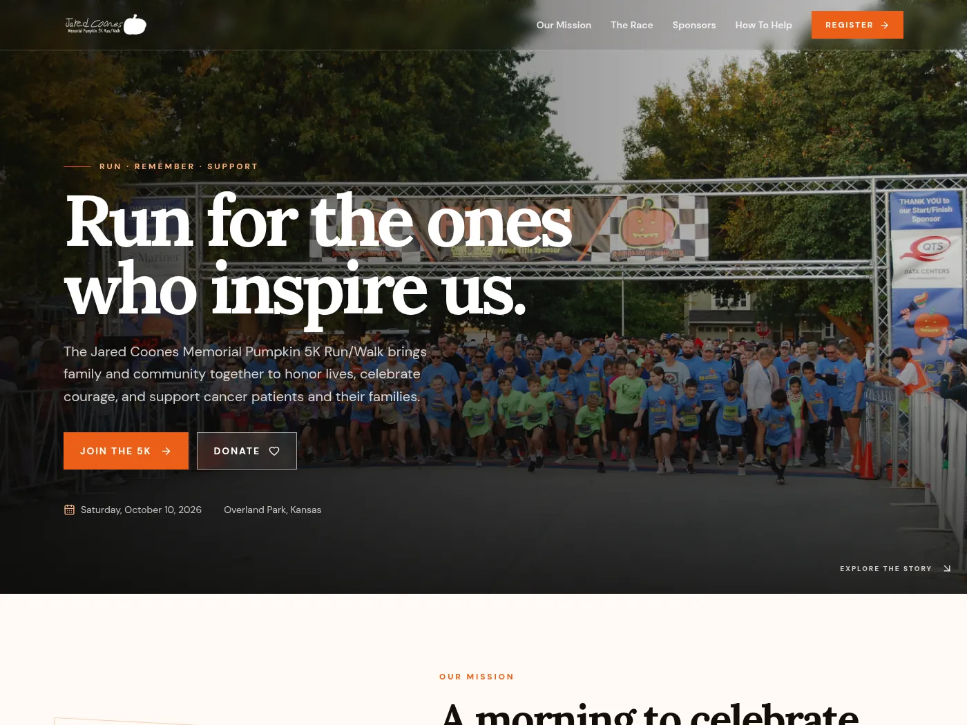 Pumpkin Run Website
