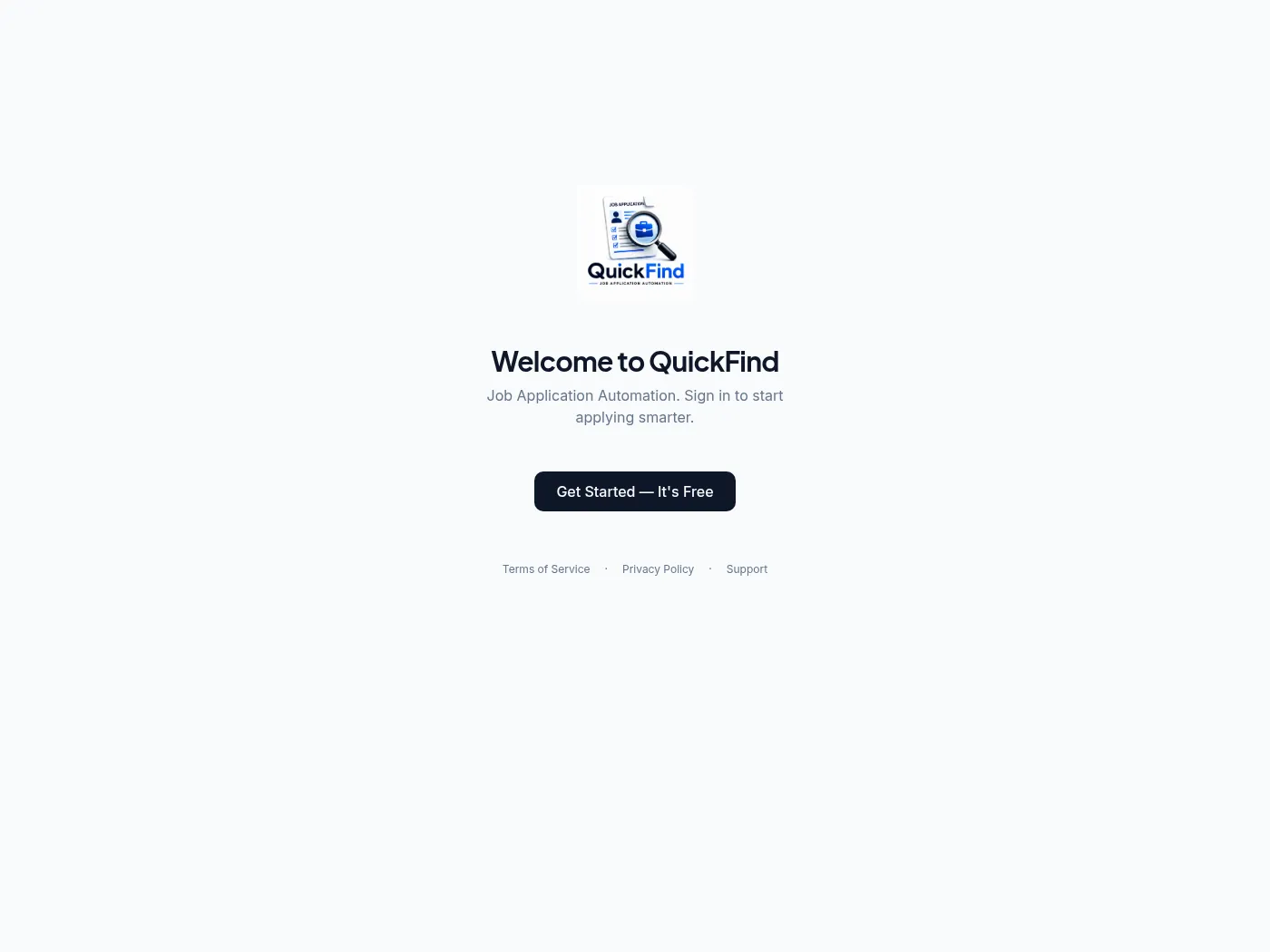 QuickFind Job Automation