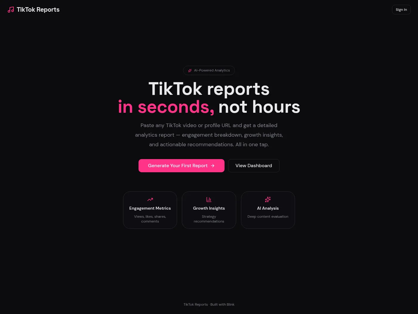 TikTok Report Bot