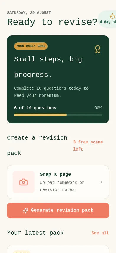SnapRevise AI