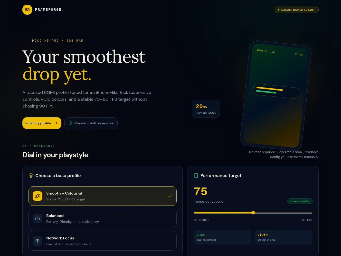 BGMI Config Optimizer