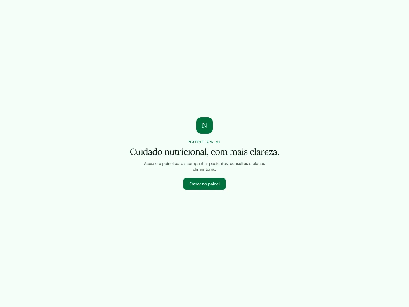 NutriFlow AI SaaS