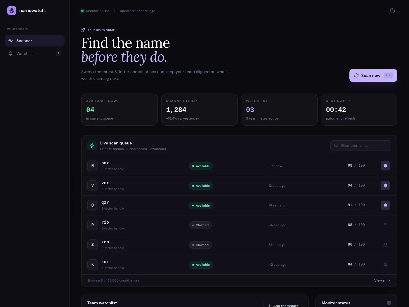 Discord Name Tracker