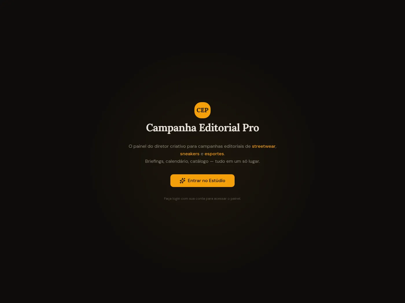 Campanha Editorial Pro