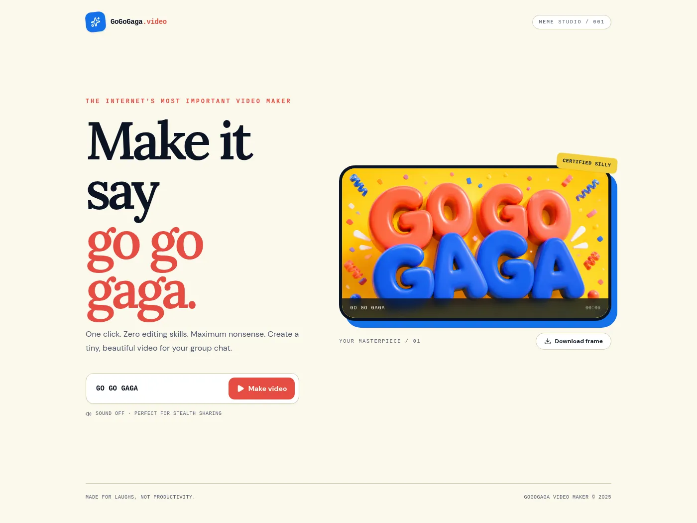 GoGoGaga Video Maker