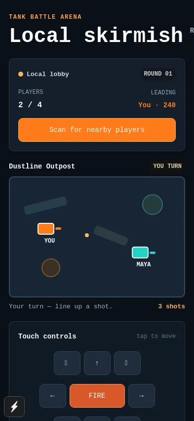 Tank Battle Arena