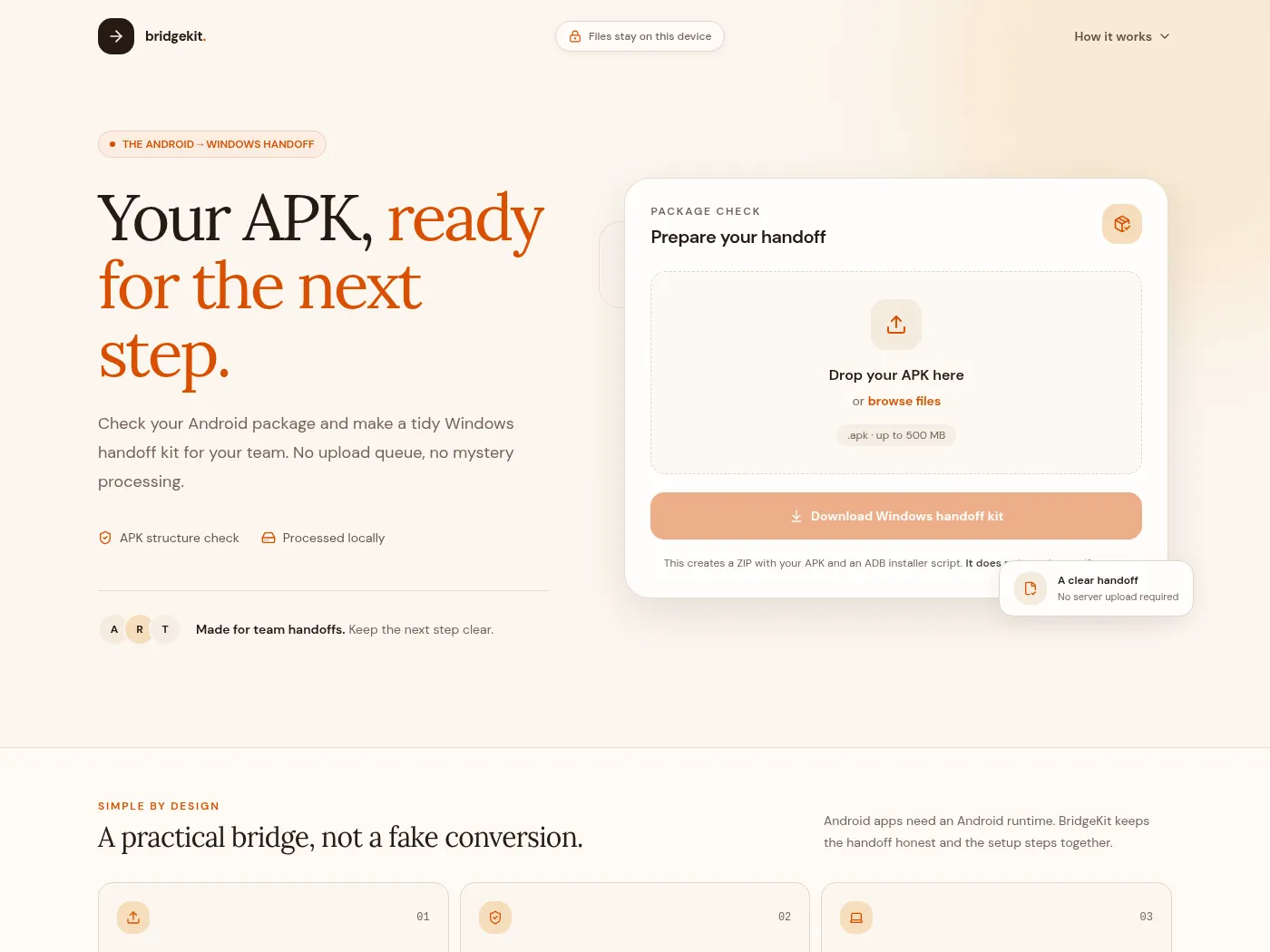 APK to EXE Converter Web