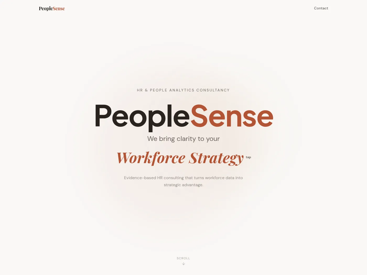 PeopleSense Consultant Site