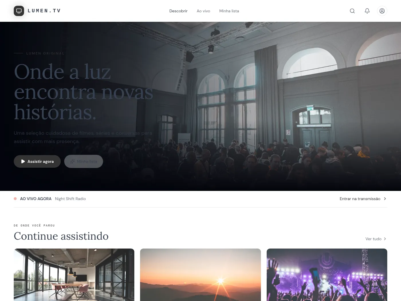 LUMEN.TV Hub