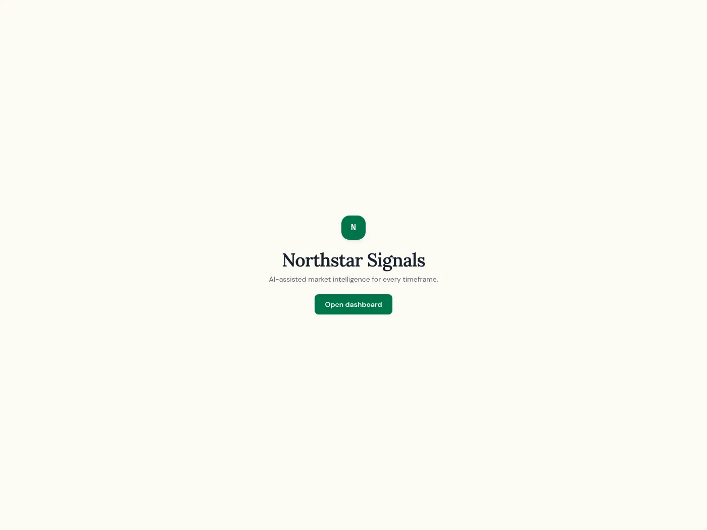 AI Trading Signal App
