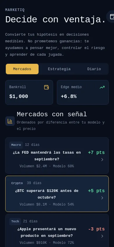 MarketIQ Predictor