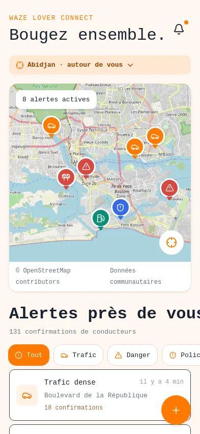 Waze Lover Connect
