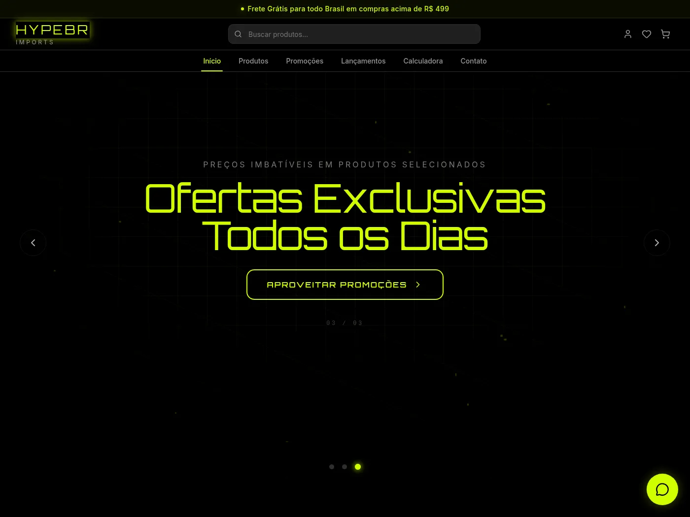 HypeBR Imports Storefront