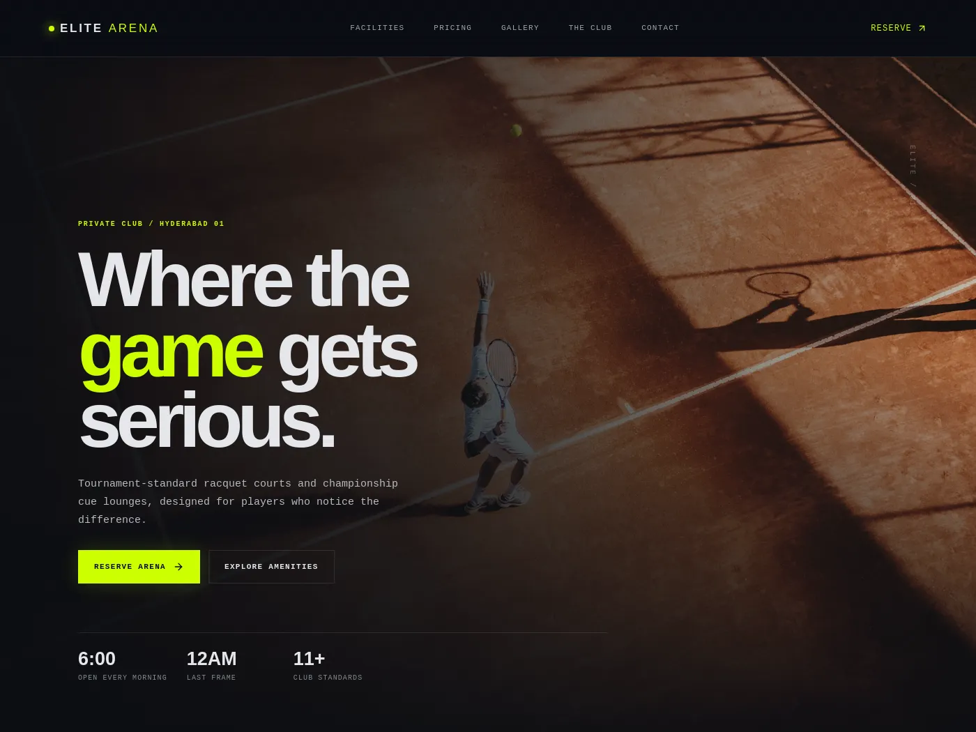 Elite Arena Clubsite