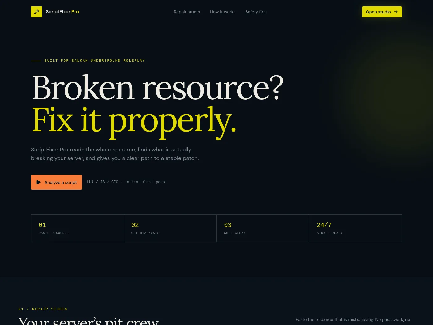 ScriptFixer Pro