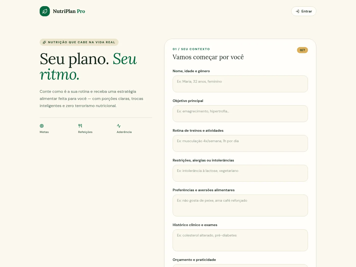 NutriPlan Pro