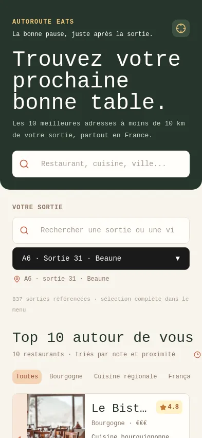 Autoroute Eats