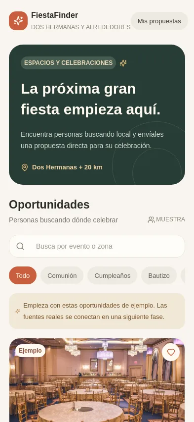 FiestaFinder Dos Hermanas