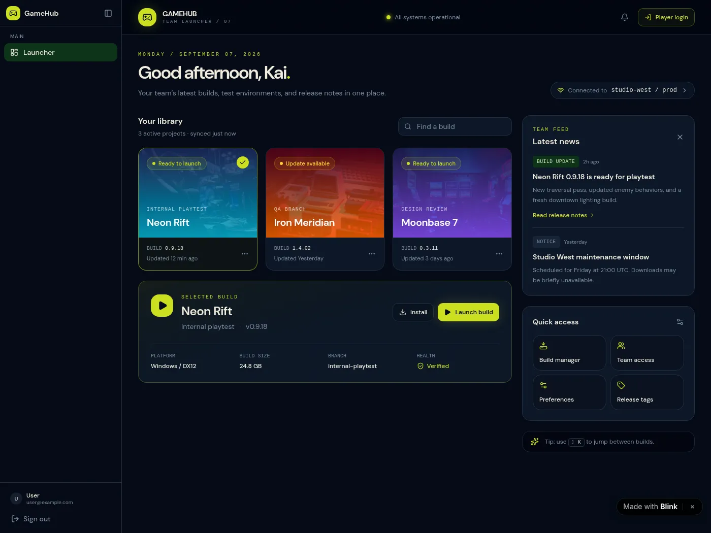 GameHub Launcher