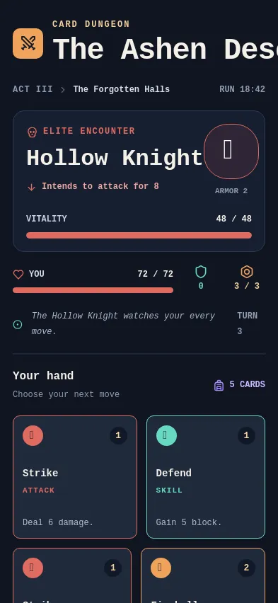 Card Dungeon Quest
