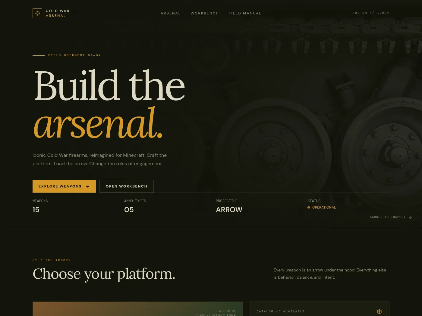 Cold War Arsenal Add-On