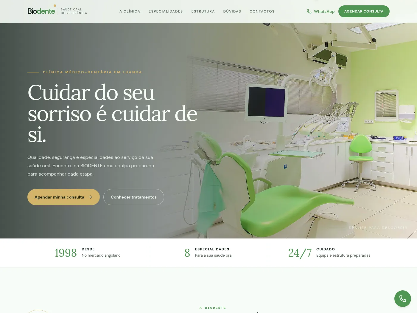 BIODENTE Premium Redesign