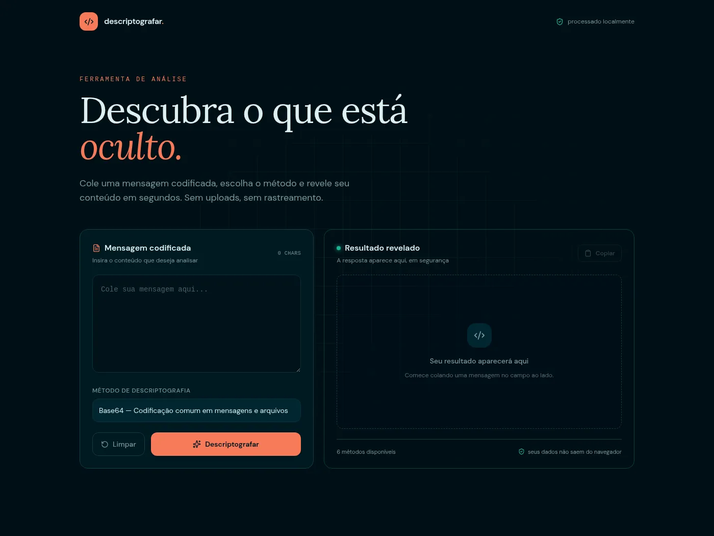 Descriptografar