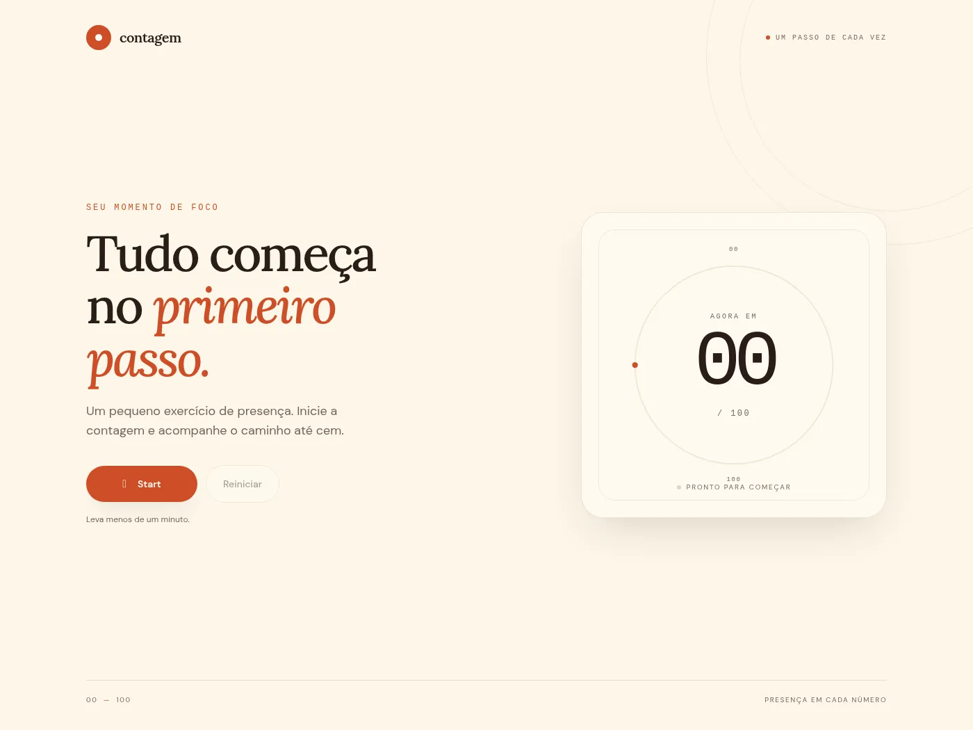Start Counter Page