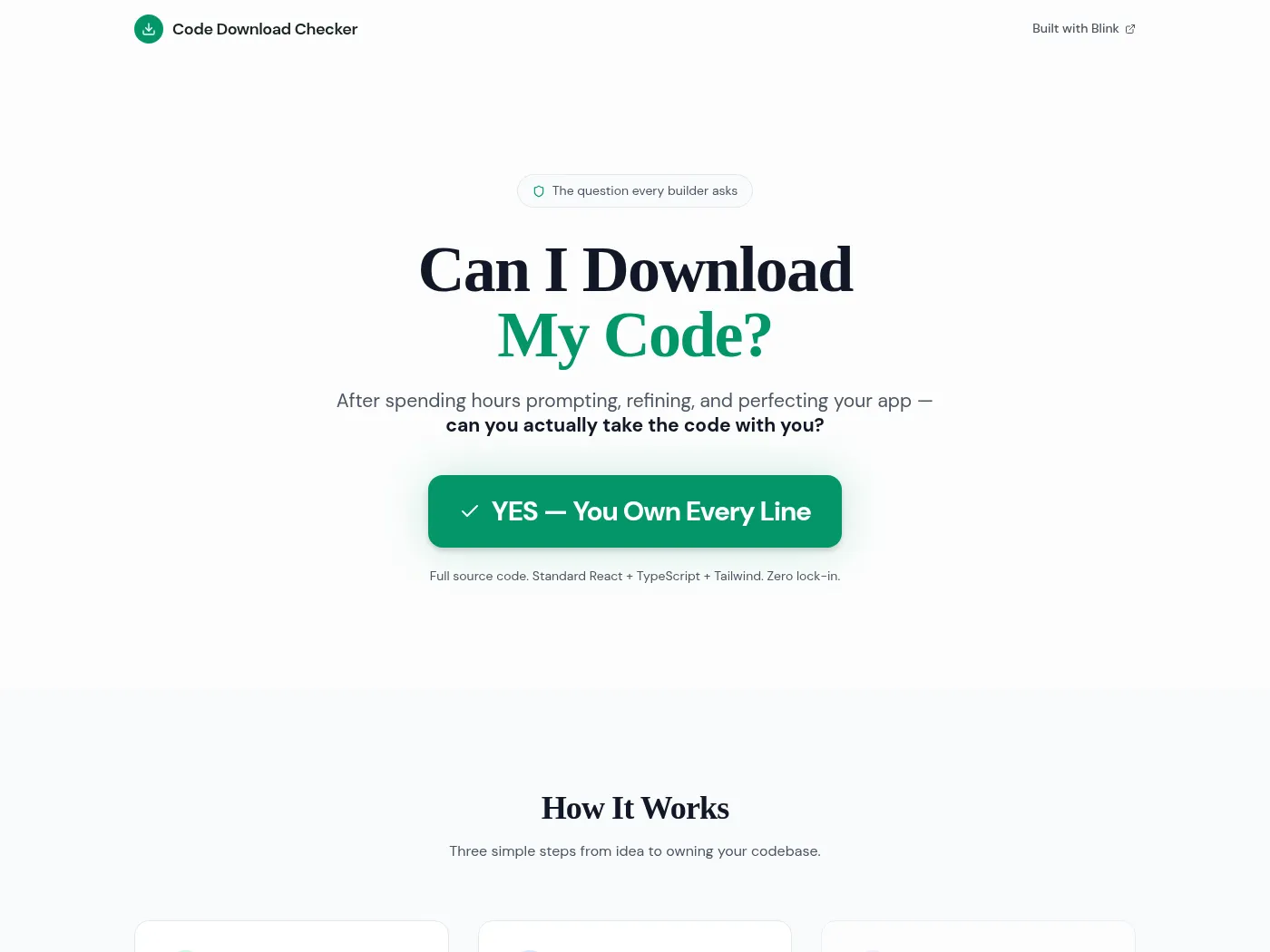Code Download Checker