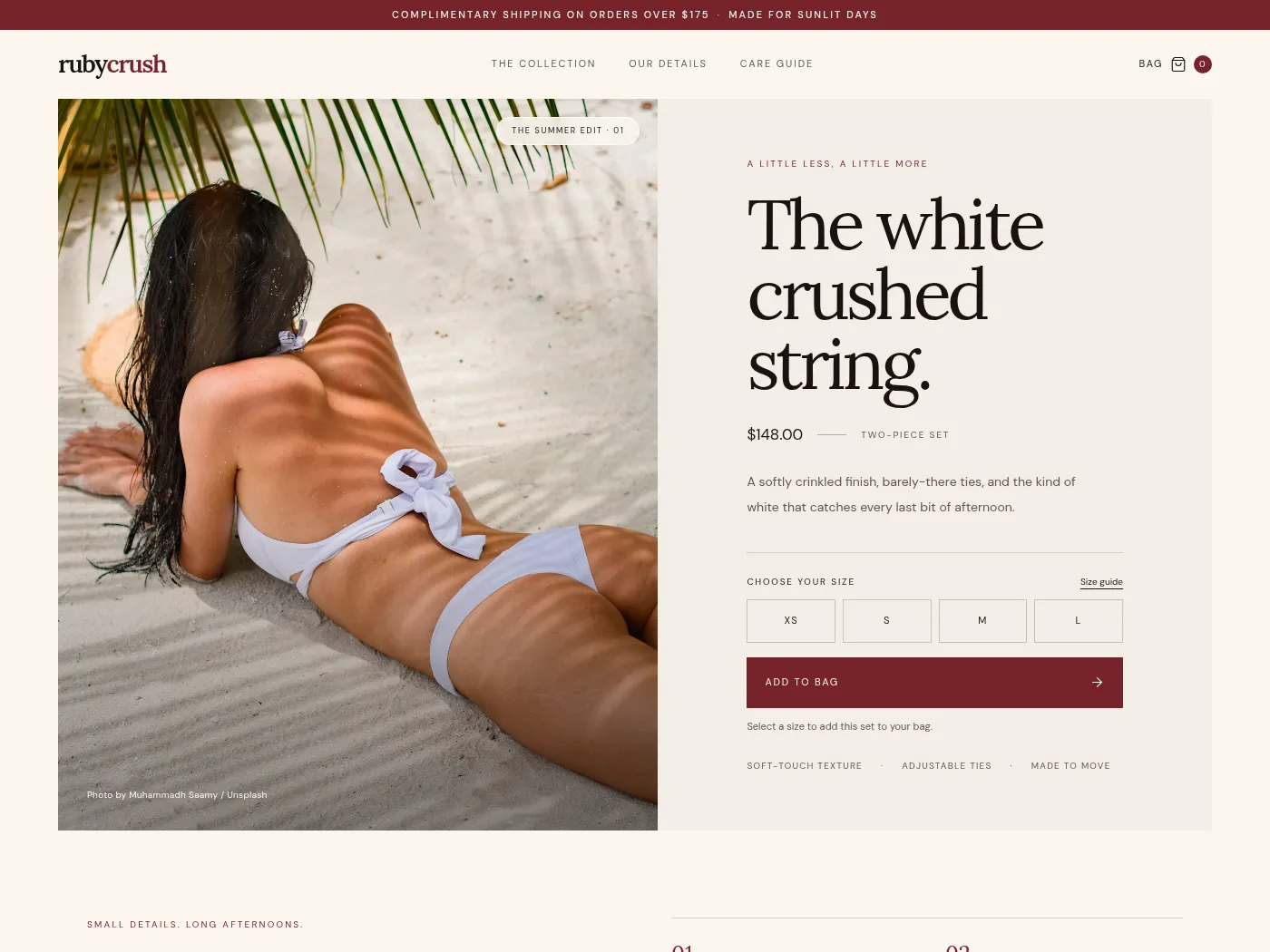 Ruby Crush Bikini Shop