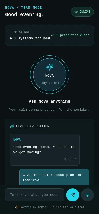 Gemini Voice Assistant