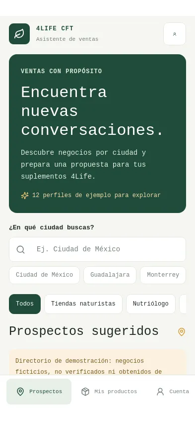 4LIFE CFT Seller App