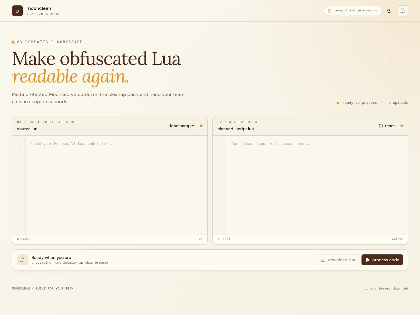 Lua Deobfuscator Pro