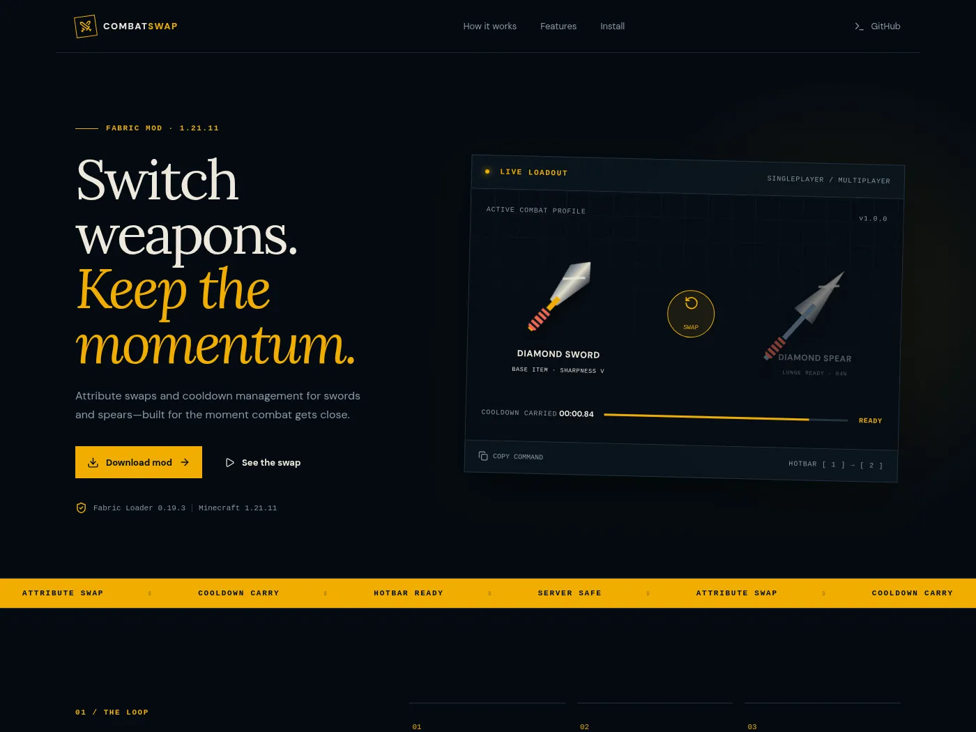 Combat Swap Automator
