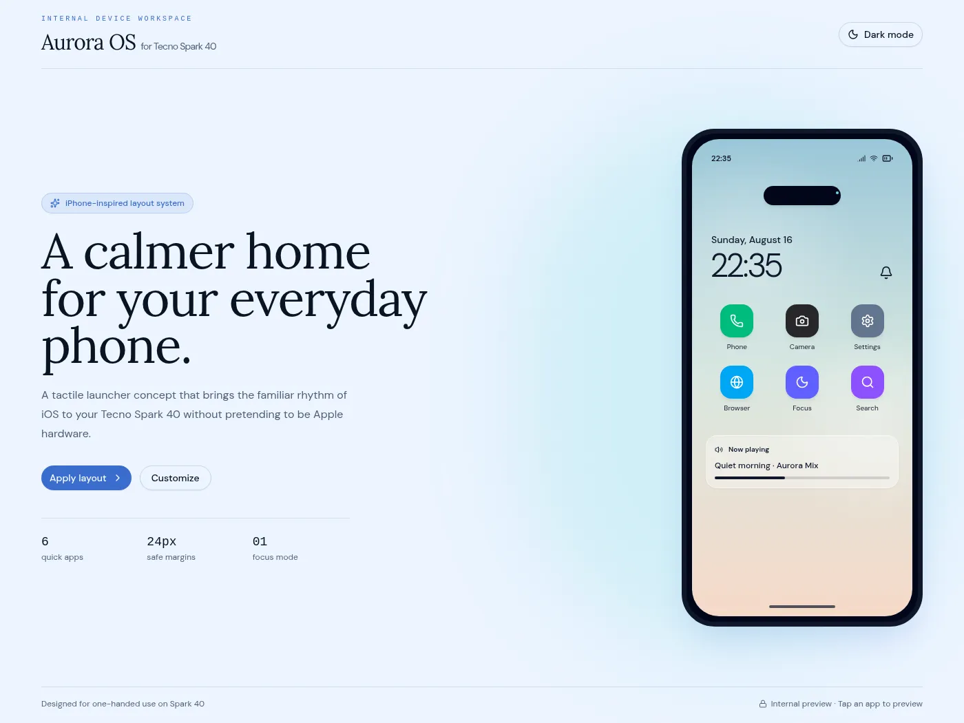 iPhone Layout Tool