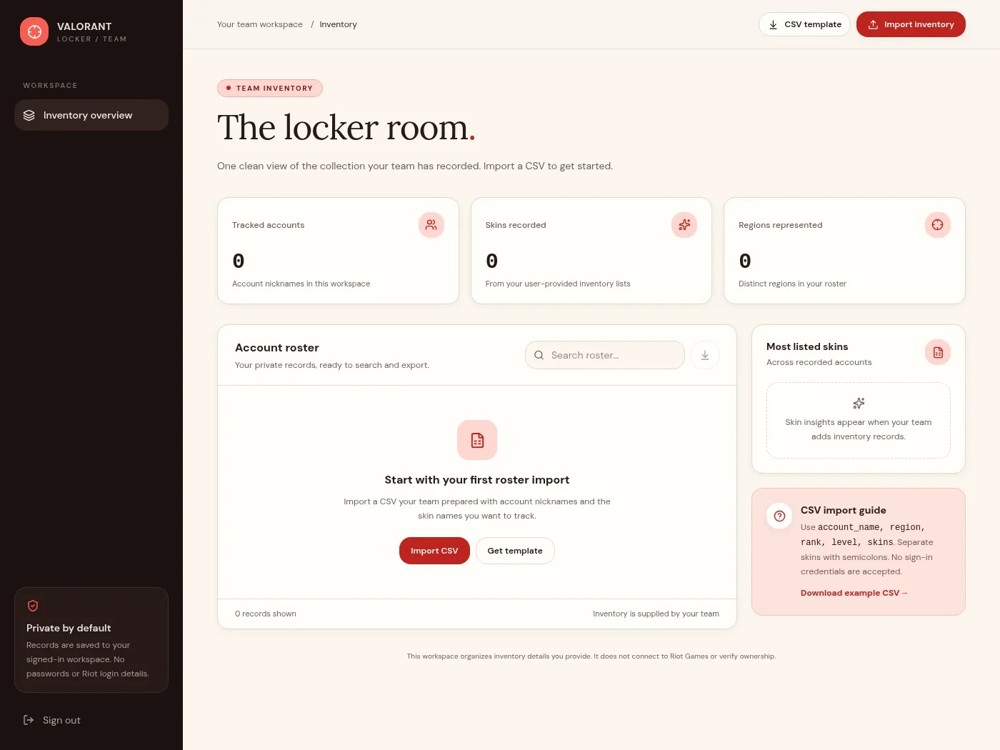 Valorant Skin Checker