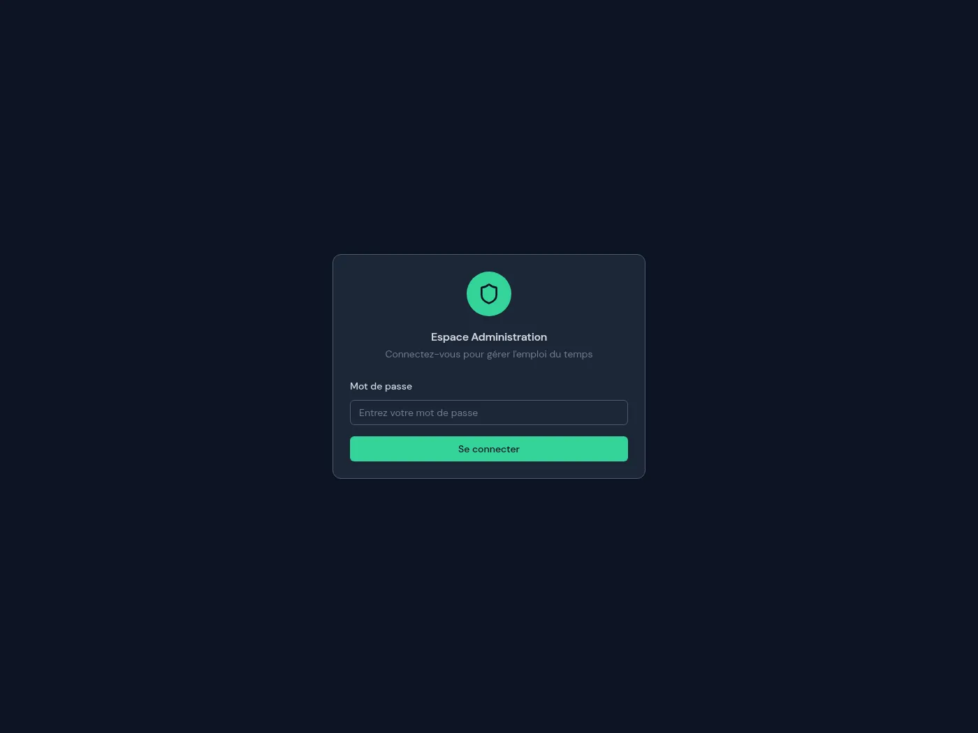 Programme Semaine Master collaboratif (interface dark, sans comptes, UI français, workflow modération fiable)