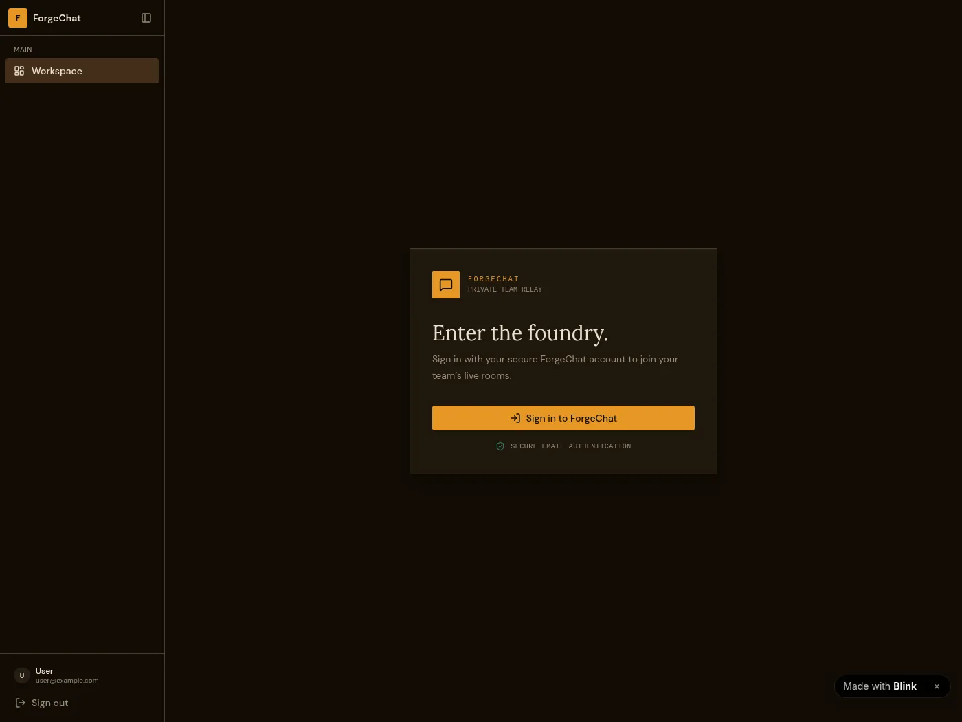 ForgeChat Social Messenger