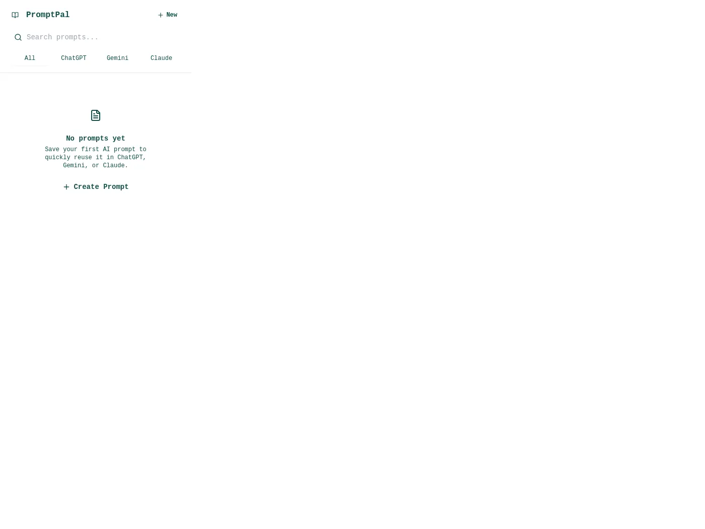 PromptPal Extension