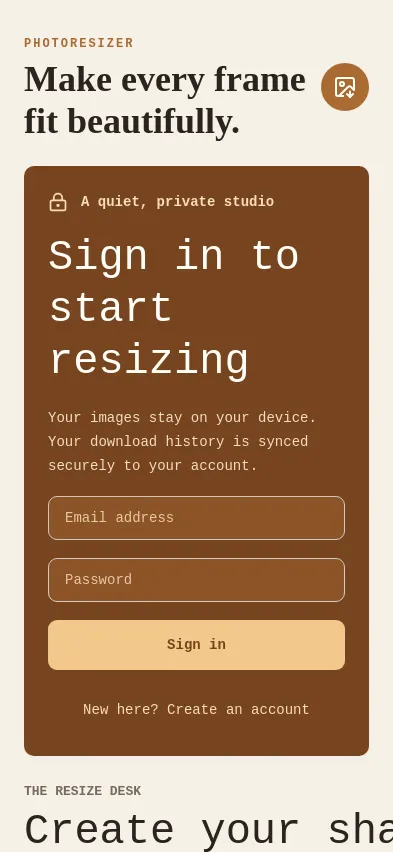 PhotoResizer Mobile Pro