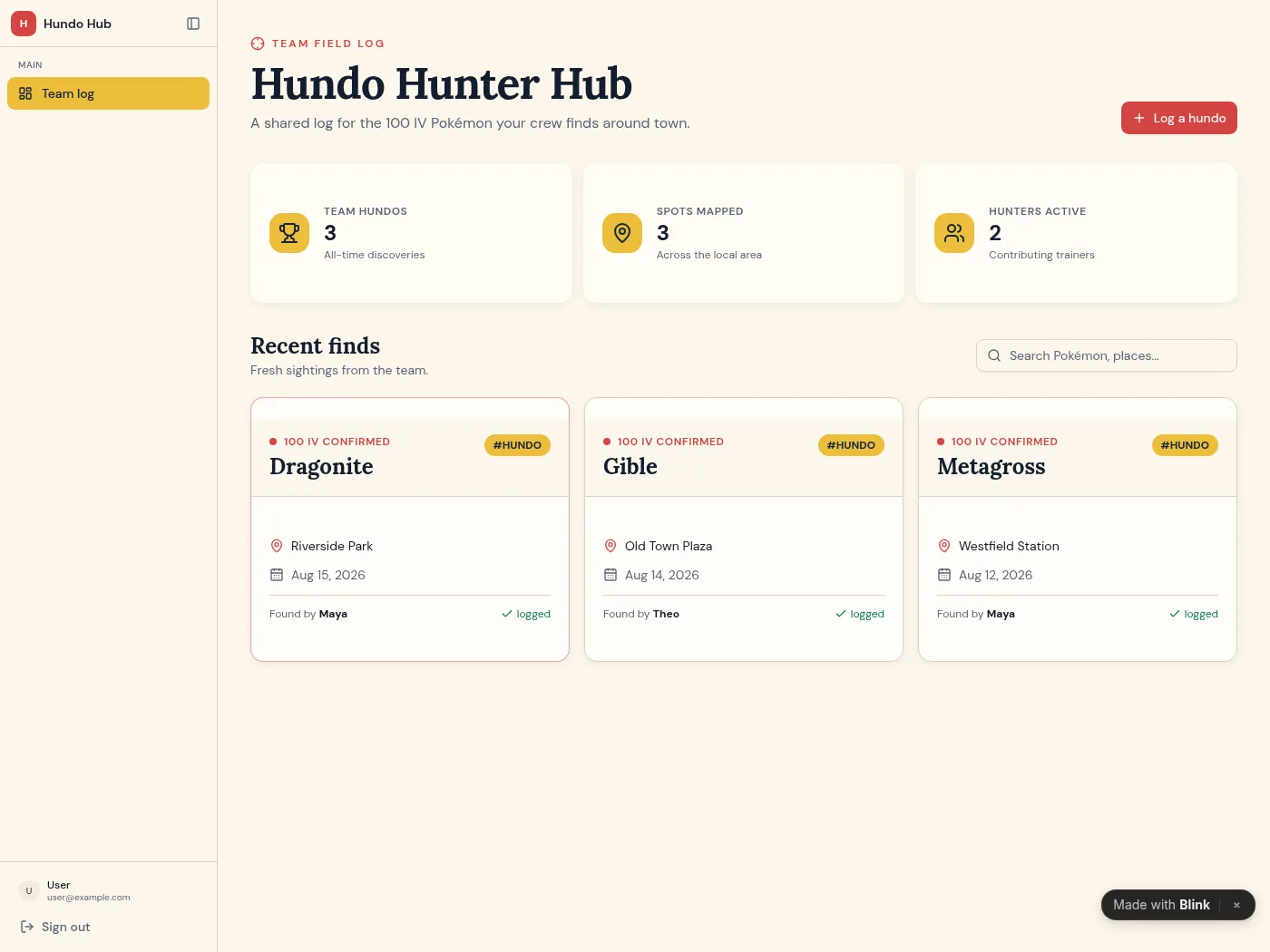 Hundo Hunter Hub