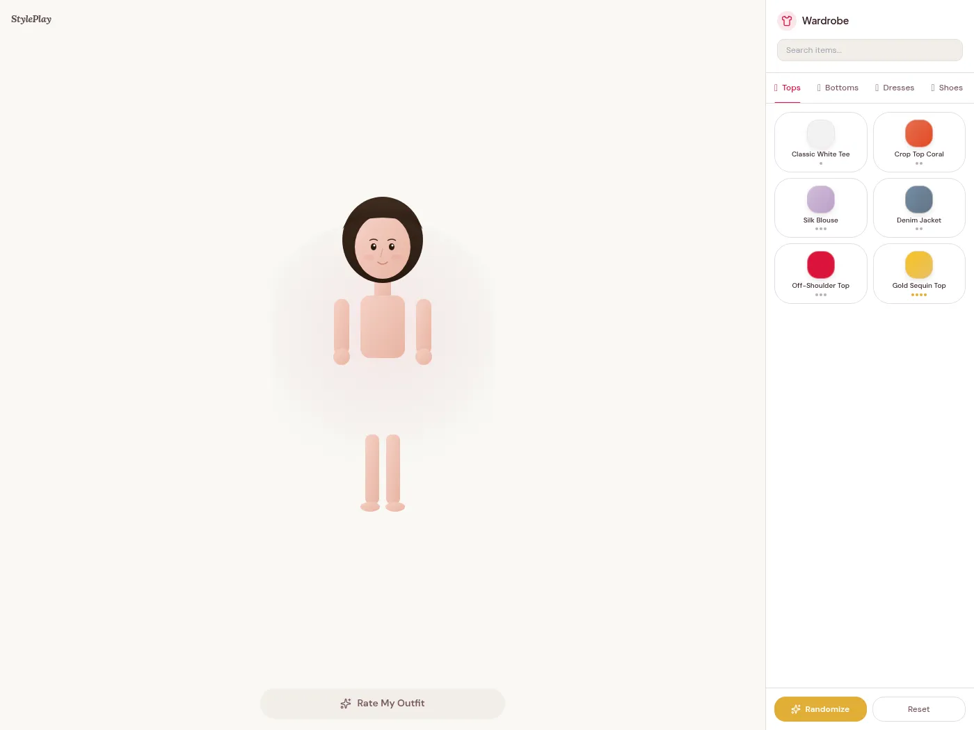StylePlay Fashion Game