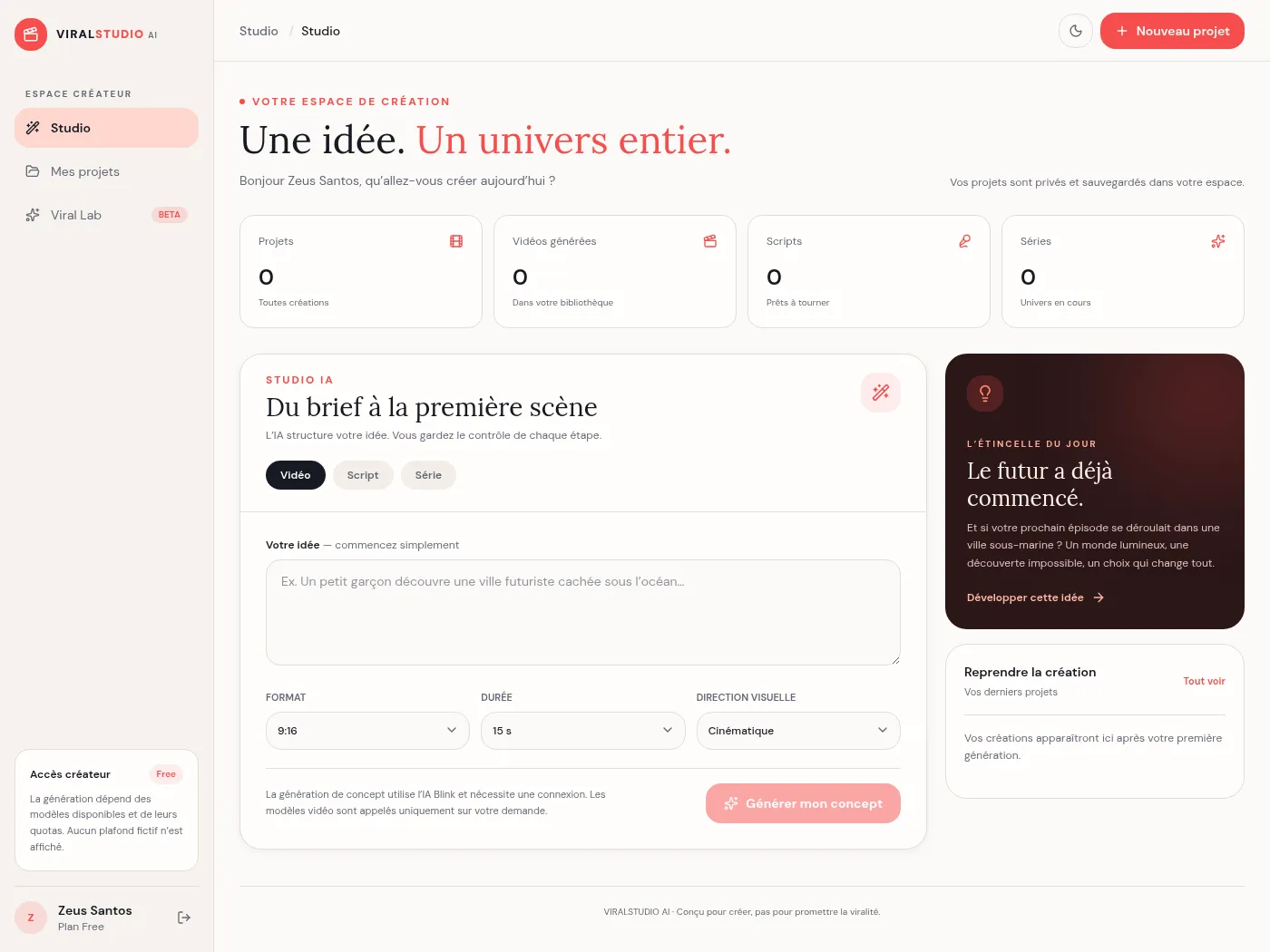 VIRALSTUDIO AI