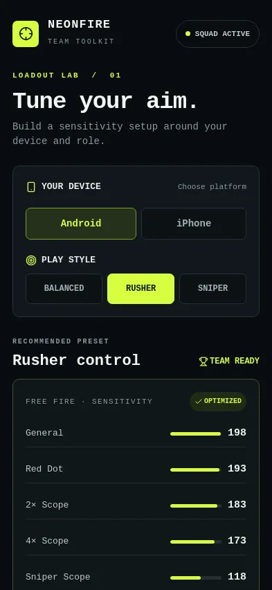 NeonFire Gamer Toolkit