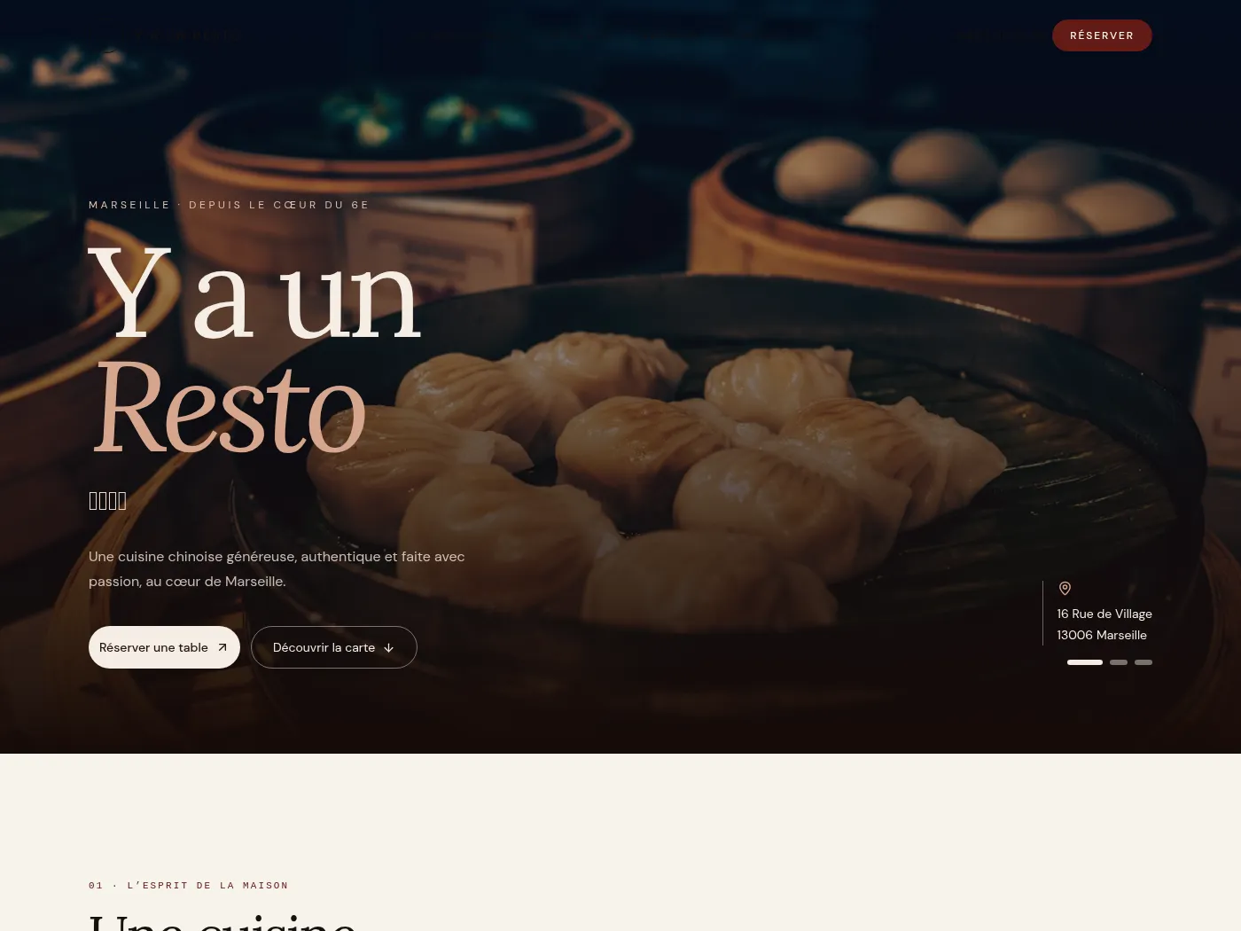 Y a un Resto Premium Site