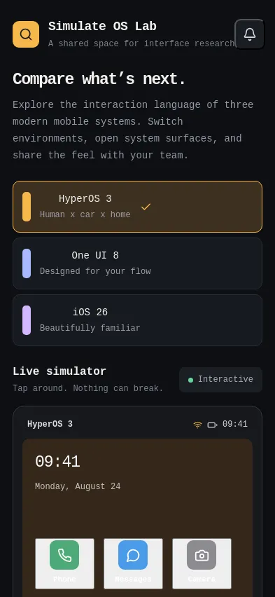 Simulate OS Lab