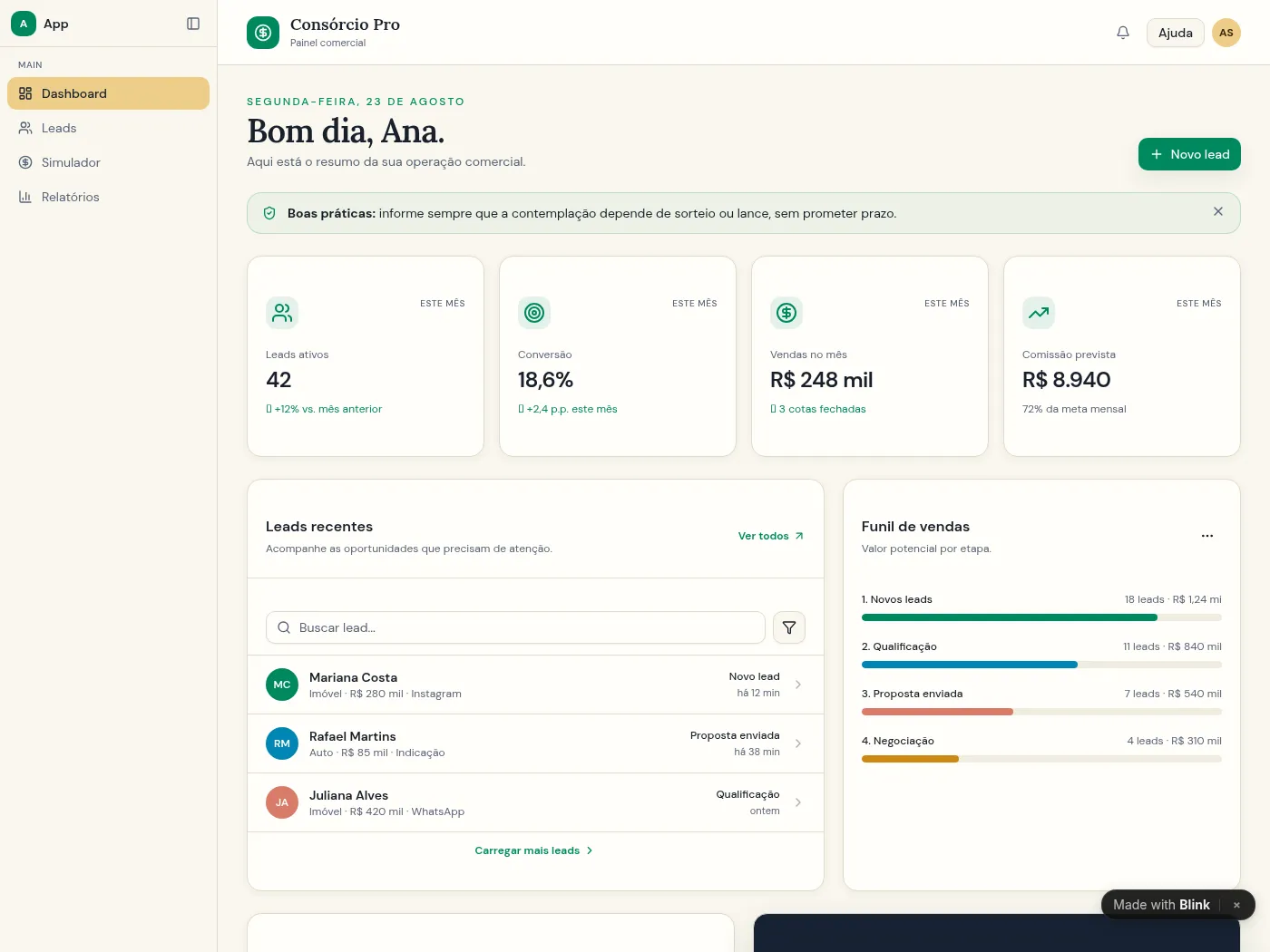Consórcio Pro CRM